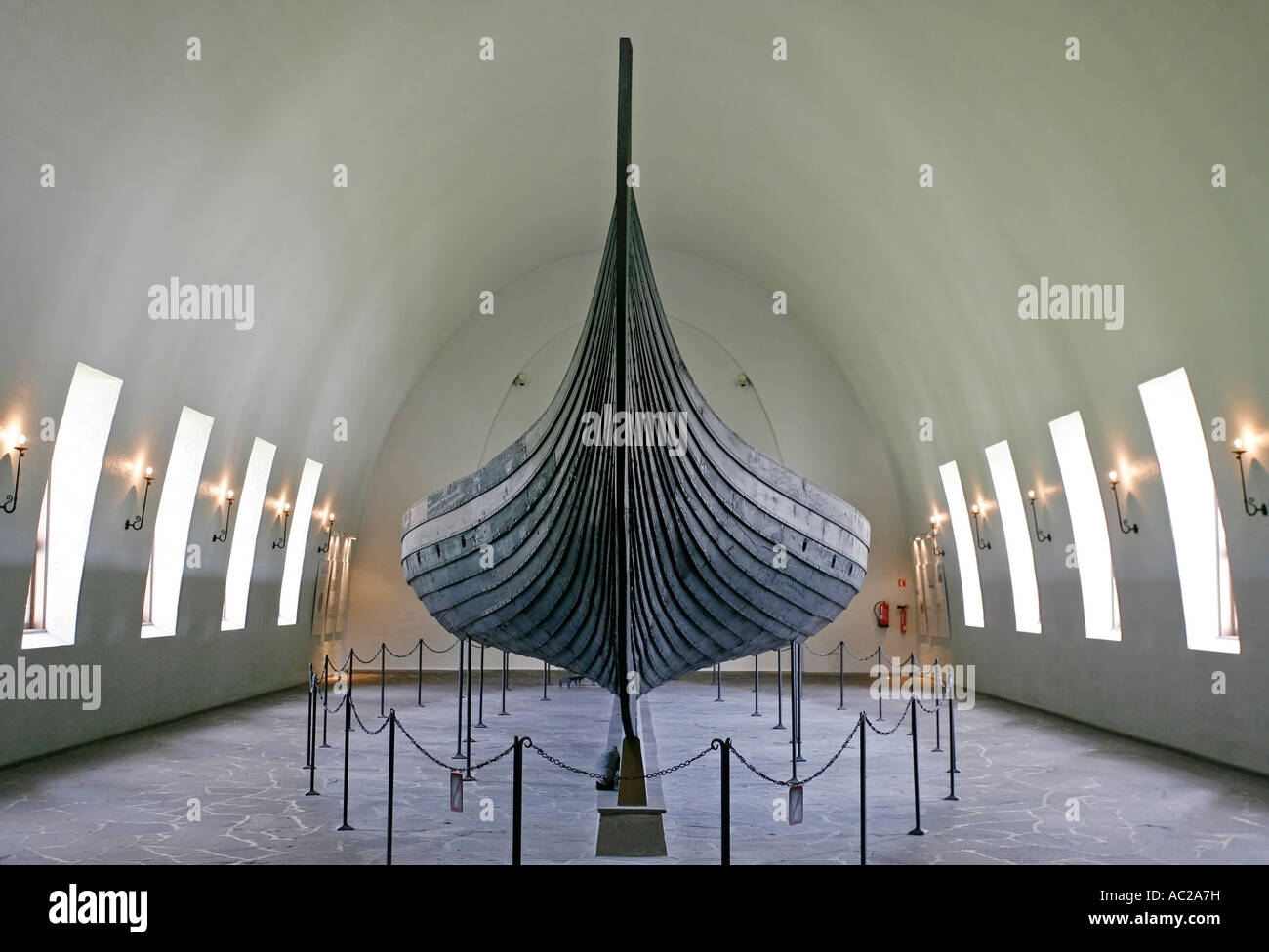 The Gokstad Ship Viking Ship Museum Oslo Norway Europe Stock Photo - Alamy