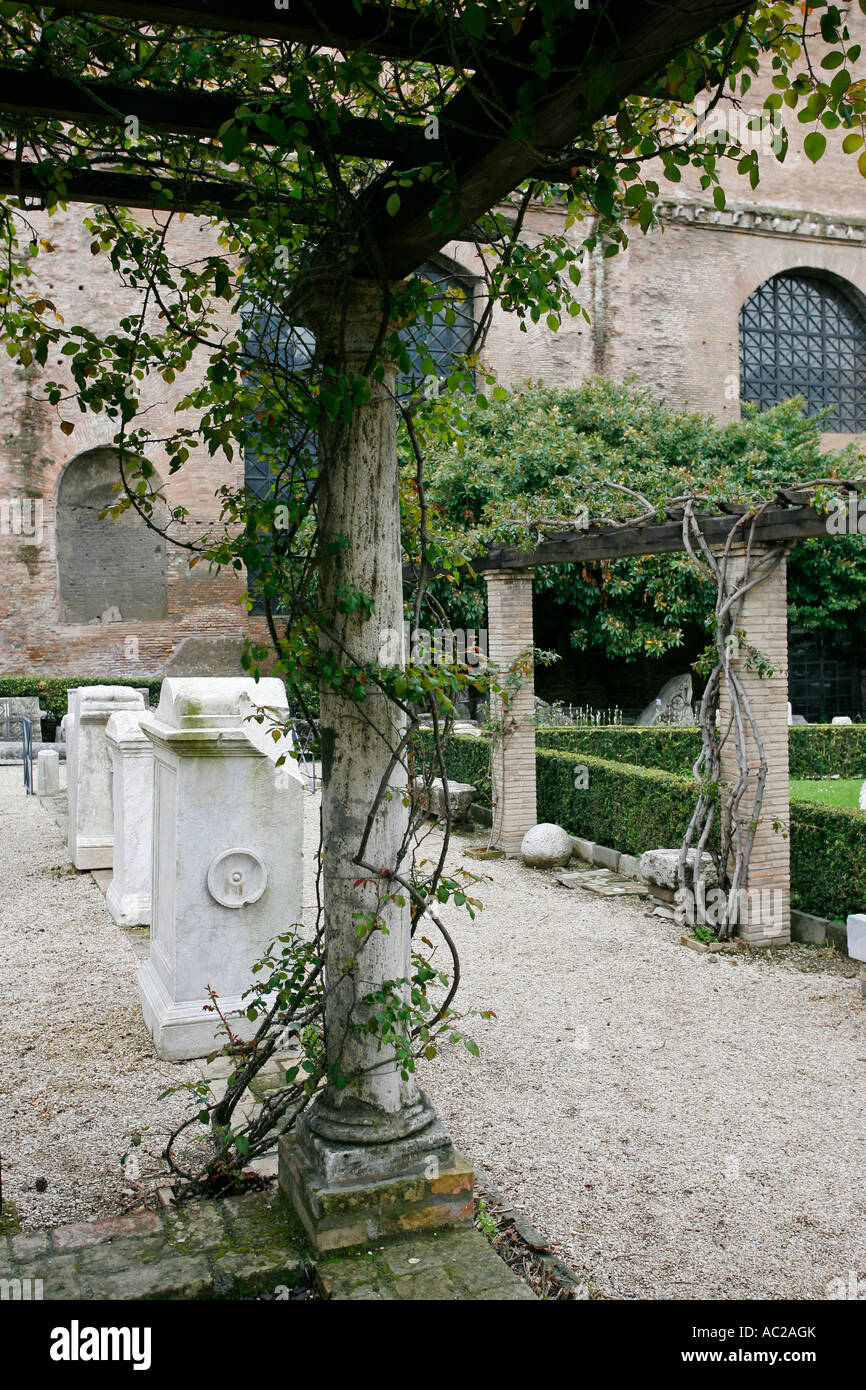 Museo Nazionale Romano Palazzo Massimo Rome Italy Europe Stock Photo ...