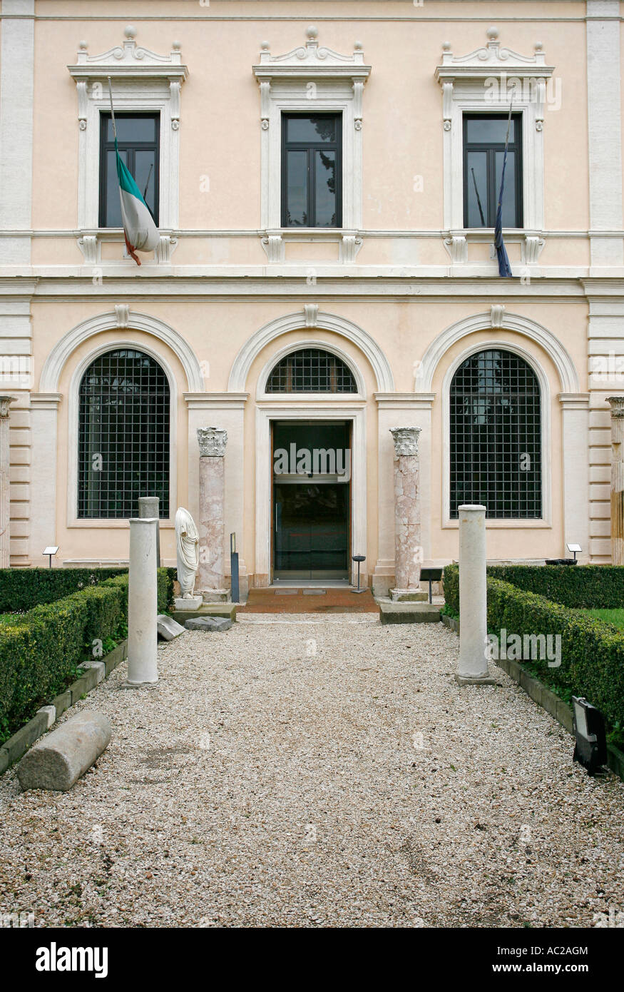 Museo Nazionale Romano Palazzo Massimo Rome Italy Europe Stock Photo ...