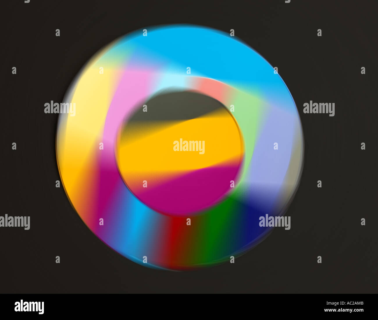 SPINNING COLOUR WHEEL HORIZONTAL BAPDB7858 Stock Photo - Alamy