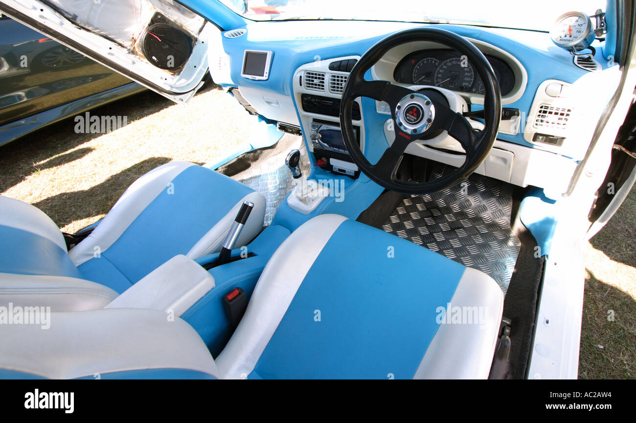 Customised car interior hi-res stock photography and images - Alamy