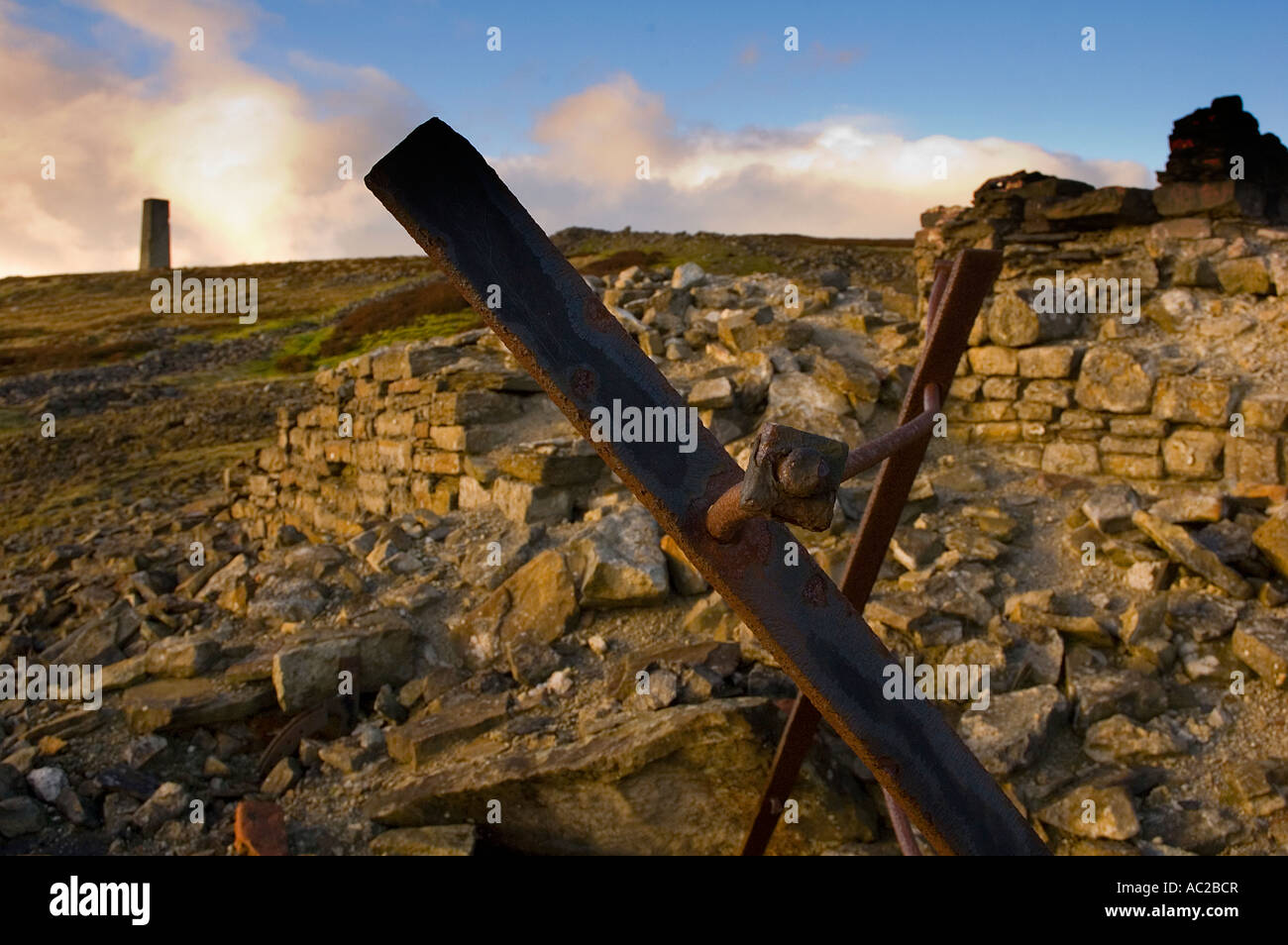 Lead smelt mill flue hi-res stock photography and images - Alamy