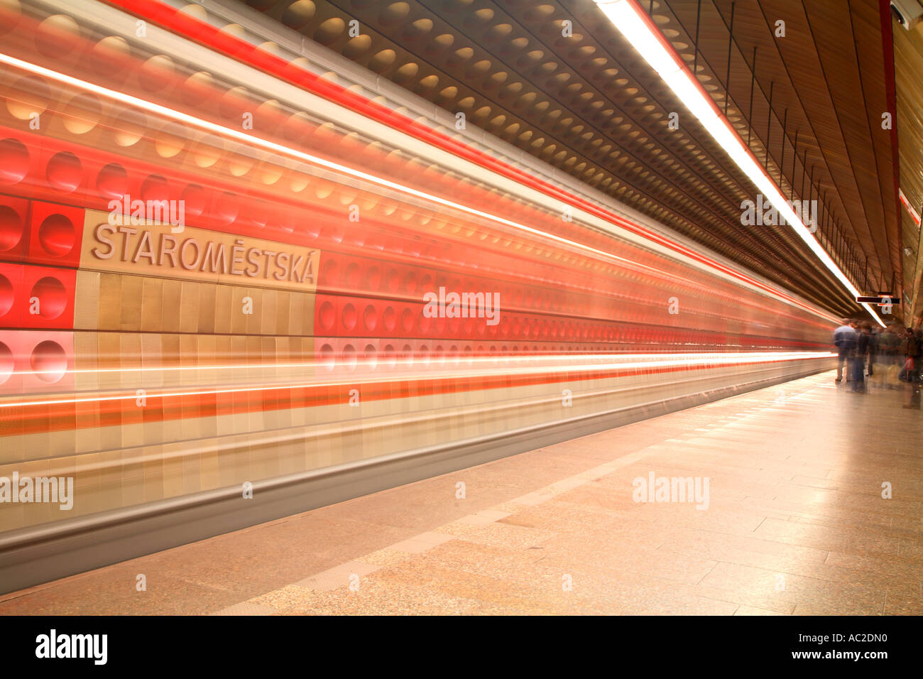 Travel photography from metro station subway Czech republic Prague ...