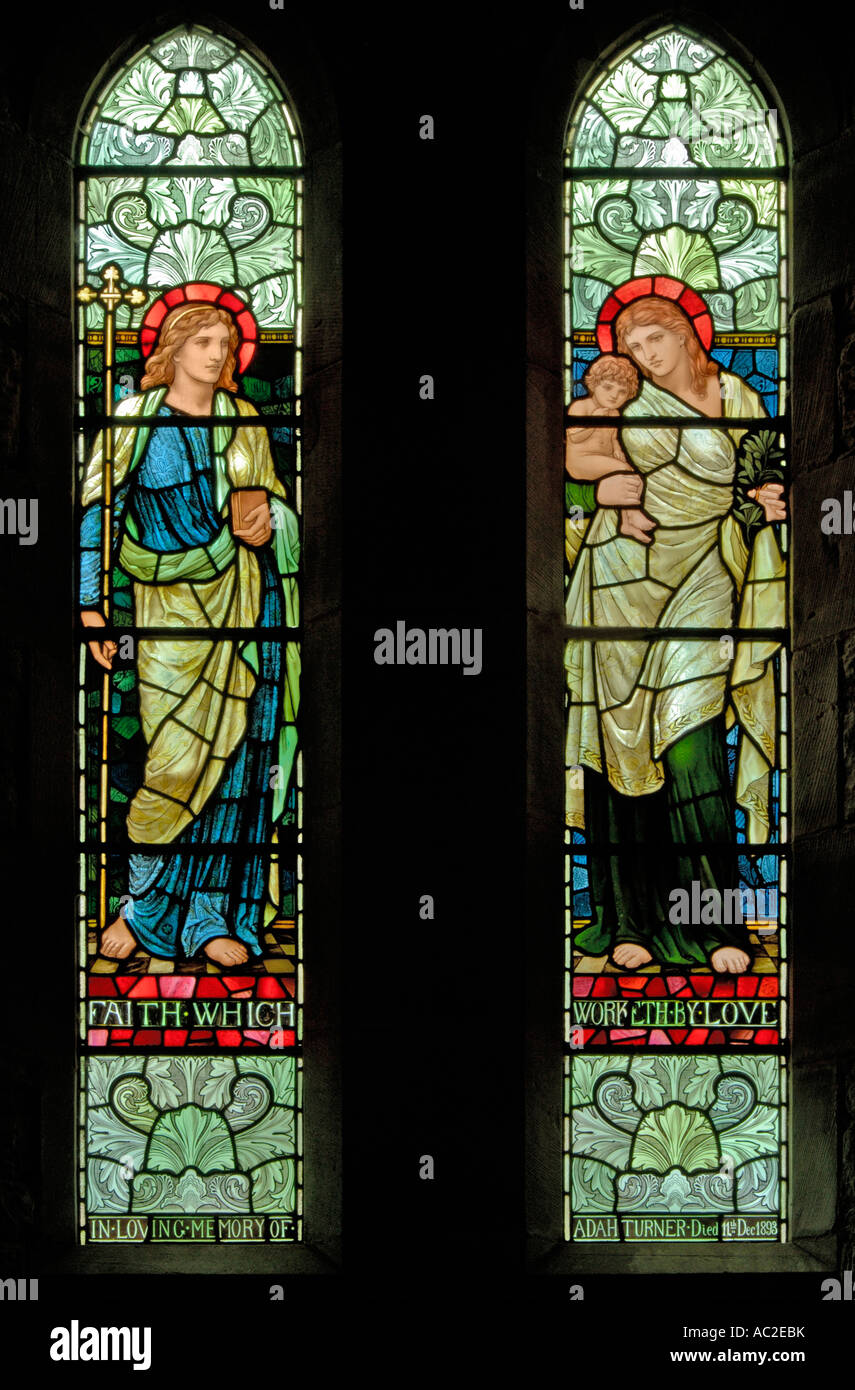 "Faith which worketh by love" , window by Henry Holiday . Ponsonby ...