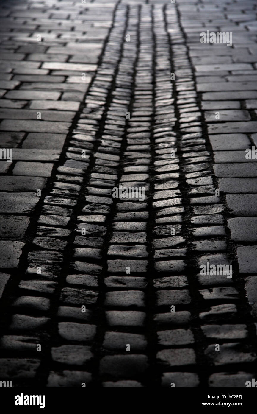 old cobblestone entrance to arcaded courtyard wawel castle Stock Photo ...