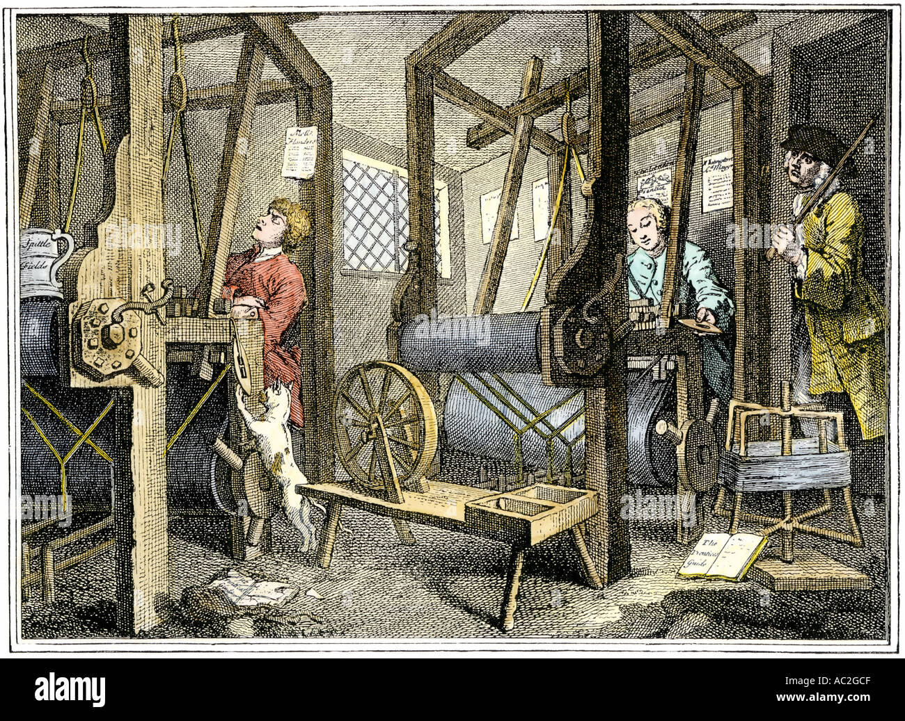 Loom 18th century High Resolution Stock Photography and Images - Alamy