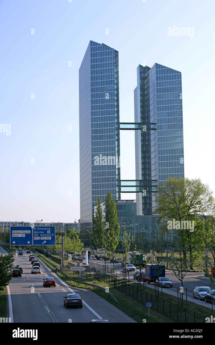 Highlight Towers, Munich, Bavaria, Germany Stock Photo - Alamy