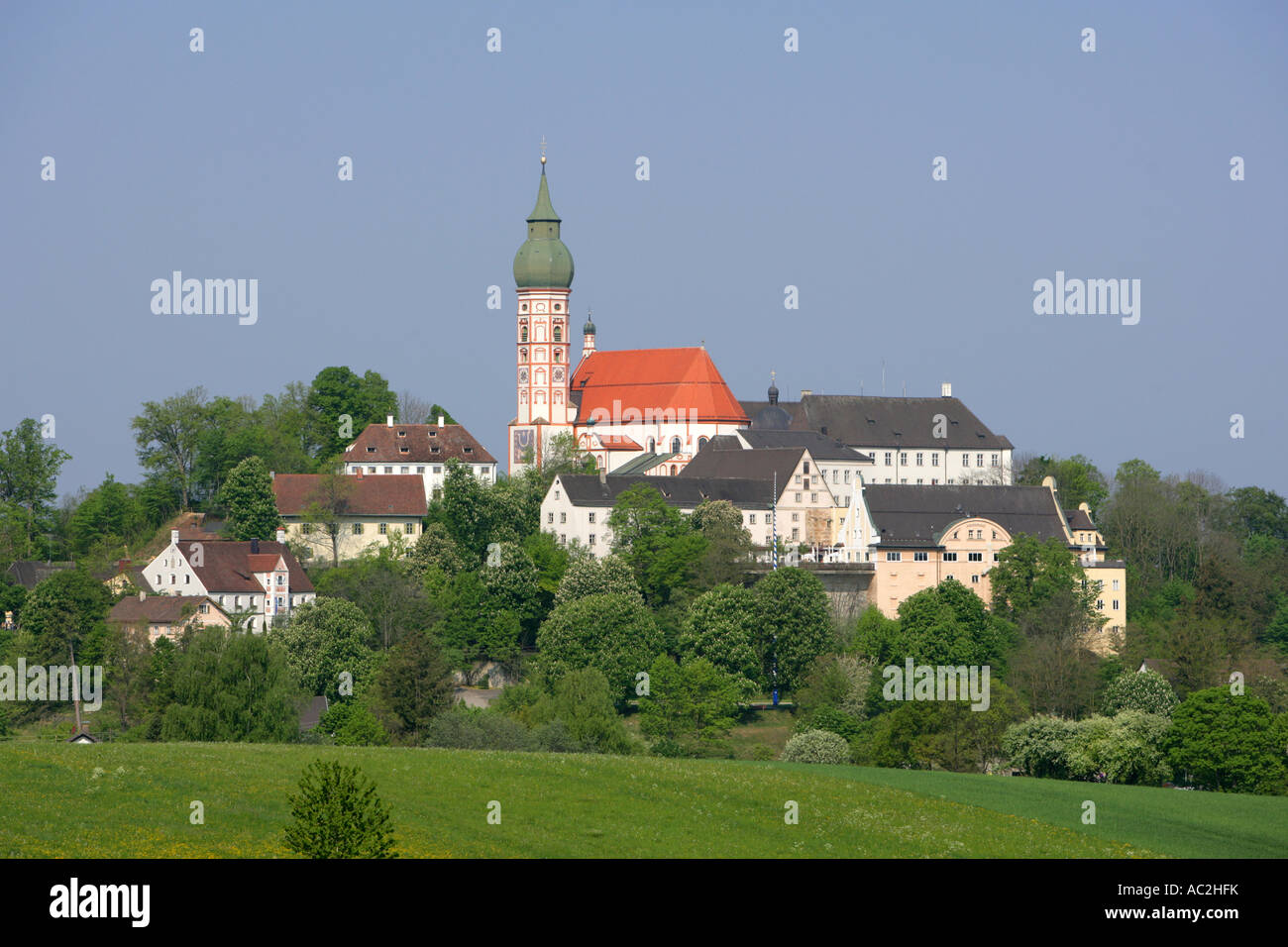 Andechs upon the Ammersee Upper Bavaria Germany Benedictine monastery ...