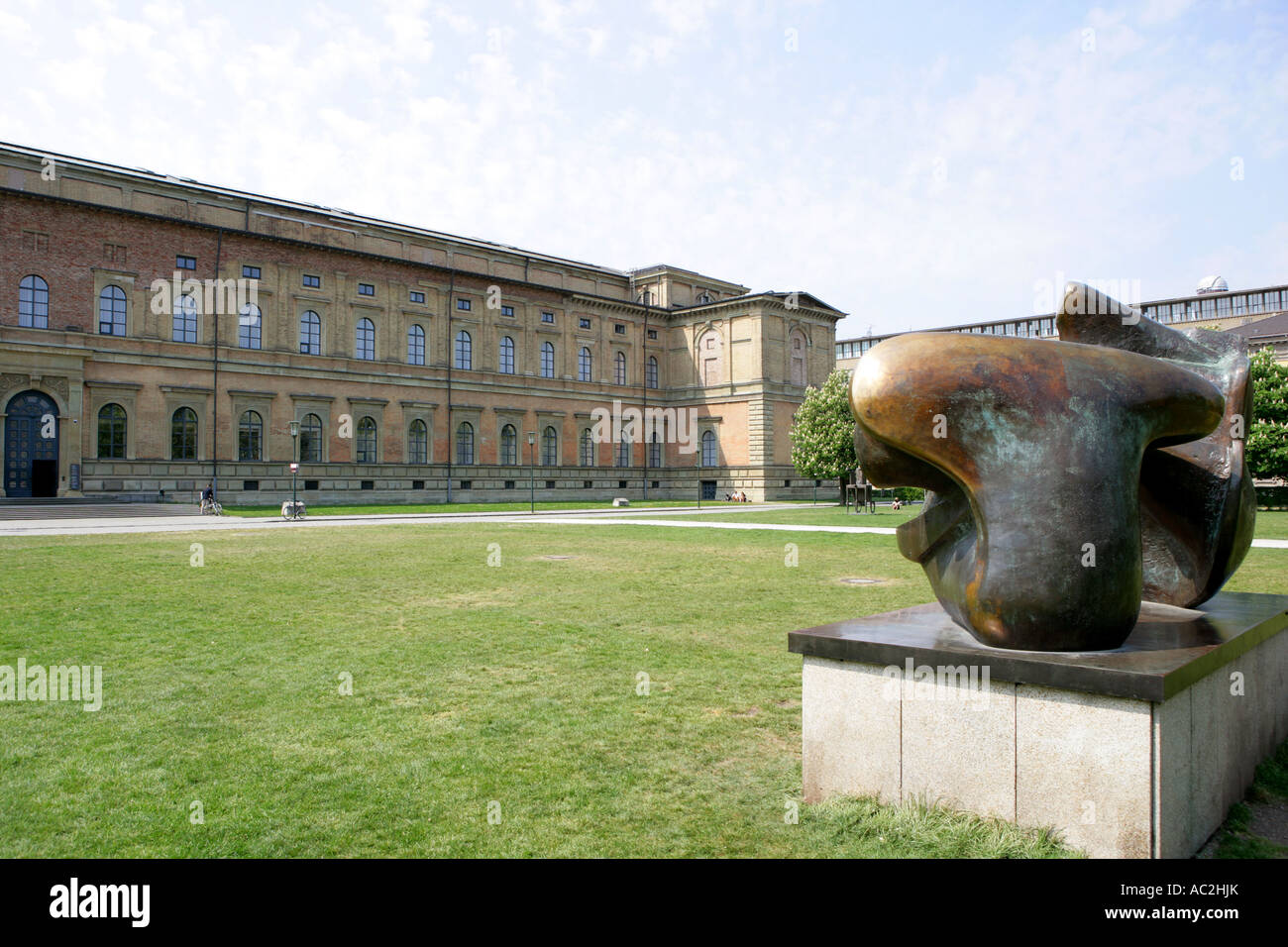 Germany Bavaria Munich the Old Pinakothek Stock Photo - Alamy