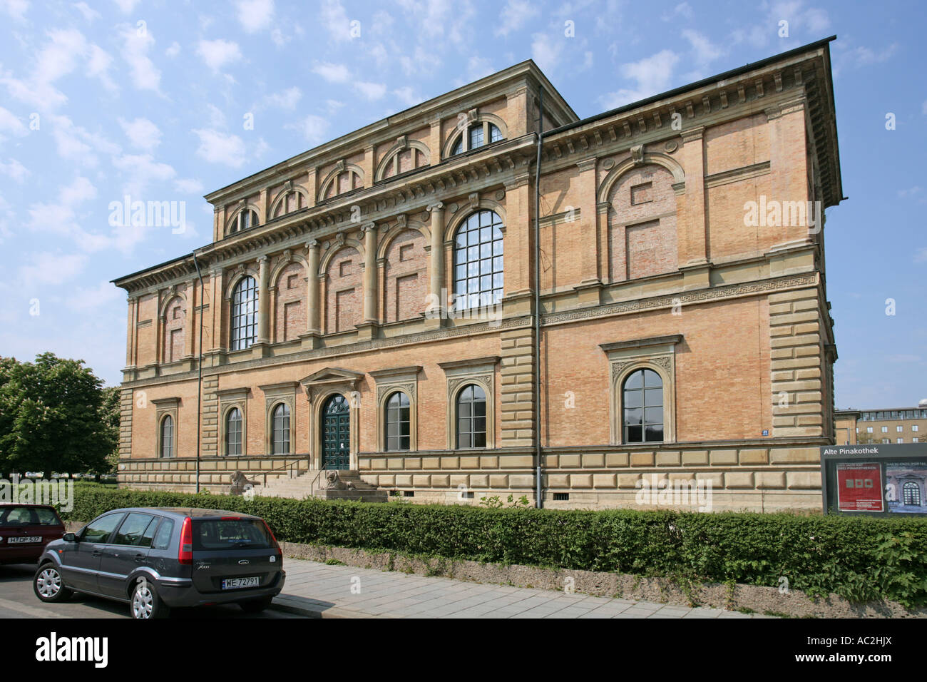 Germany Bavaria Munich the Old Pinakothek Stock Photo - Alamy