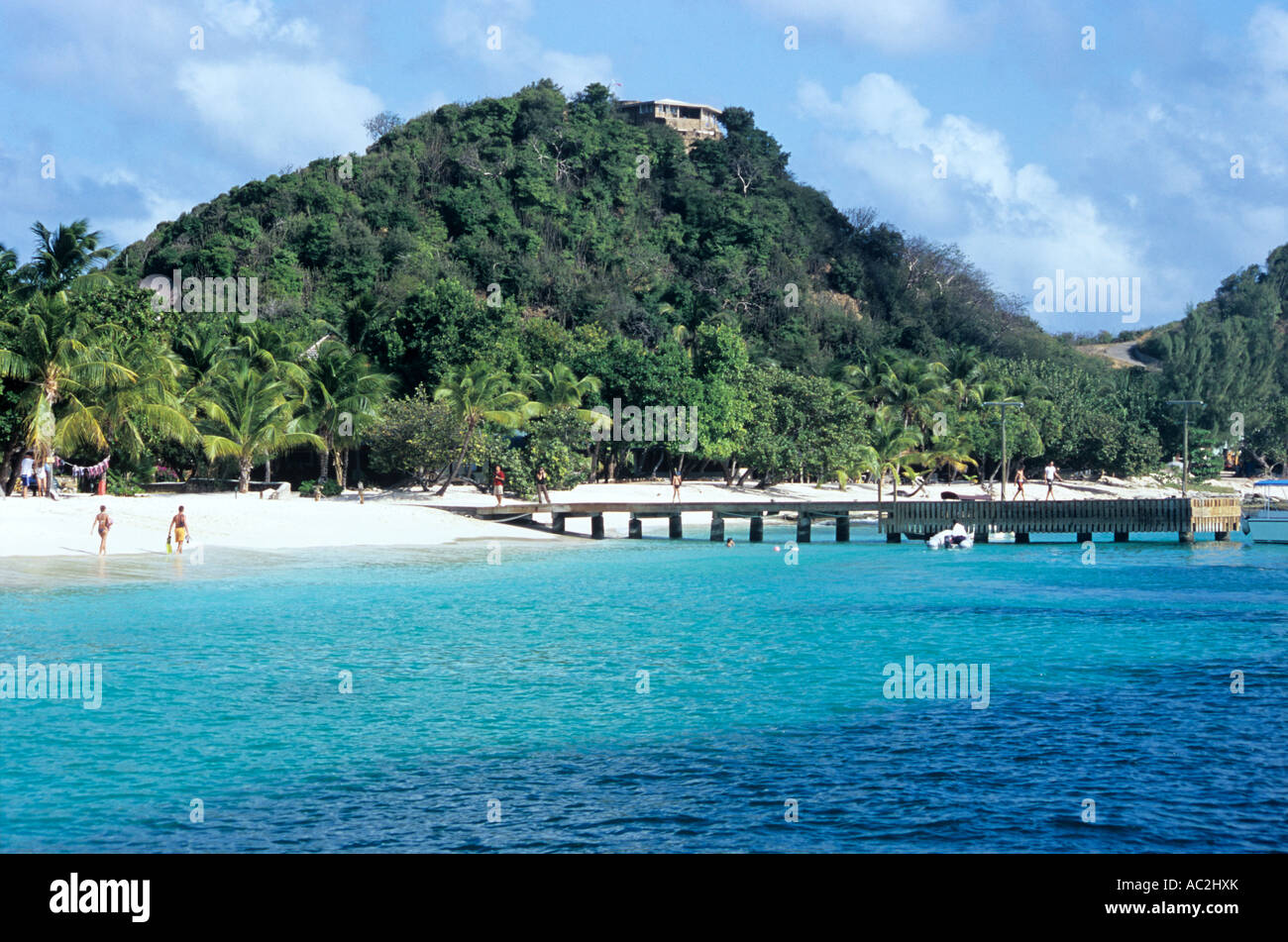 PALM ISLAND 1, The Grenadines Stock Photo - Alamy