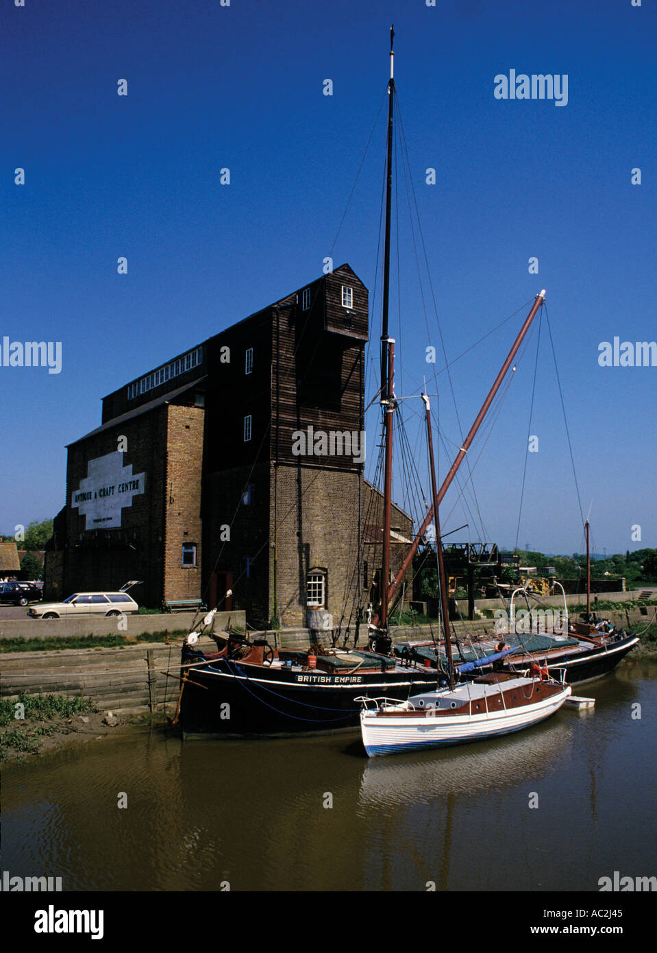 Antique and Craft centre in converted waterside warehouse on the River ...