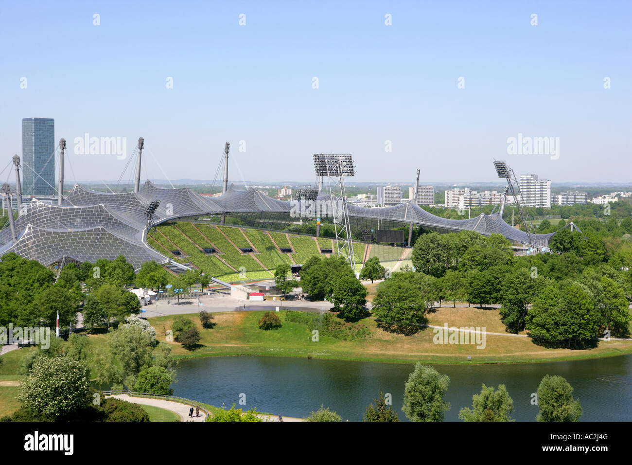 Olympic Park Munich Bavaria Germany Stock Photo - Alamy