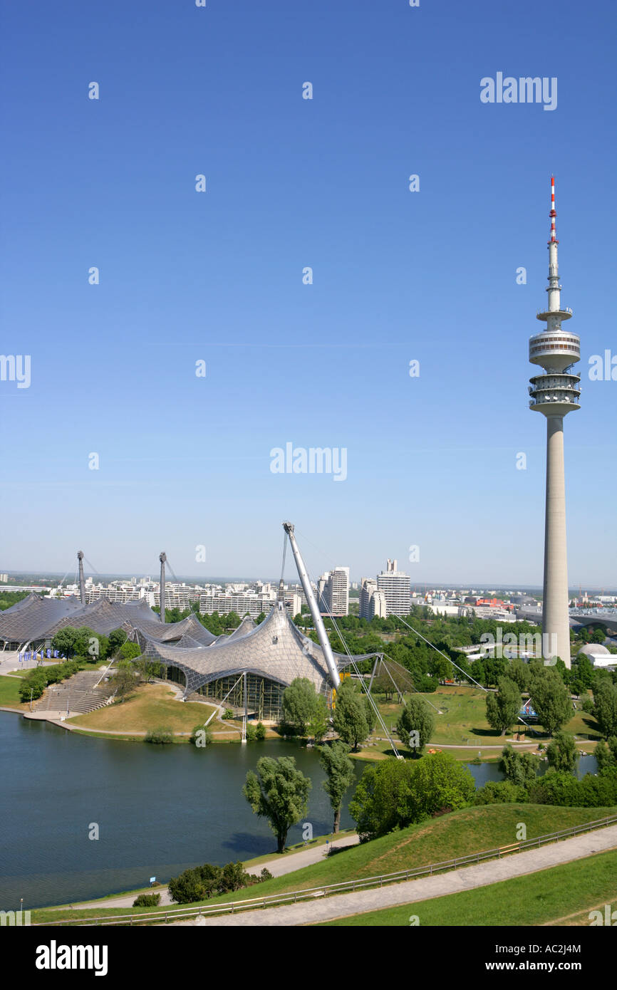 Olympic Park Munich Bavaria Germany Stock Photo - Alamy
