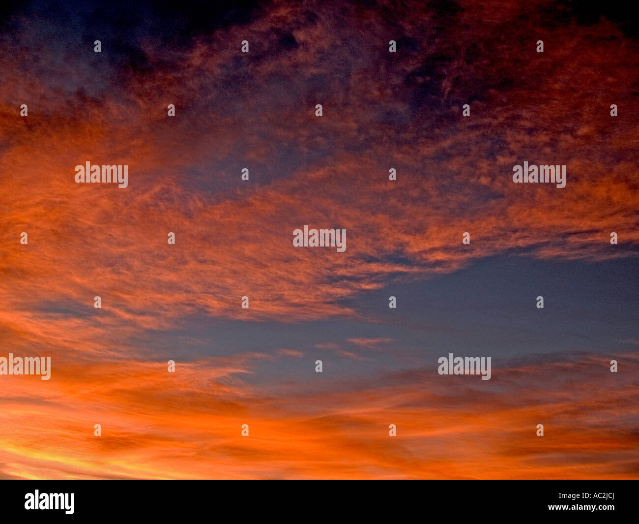 Clouds at sunset Stock Photo - Alamy