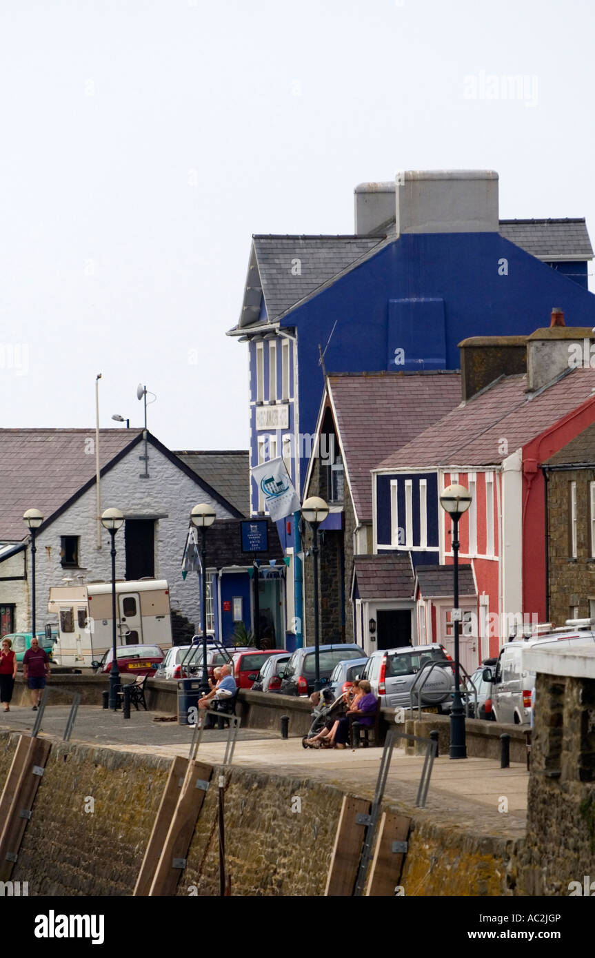 Aberaeron Ceredigion Wales GB Stock Photo - Alamy
