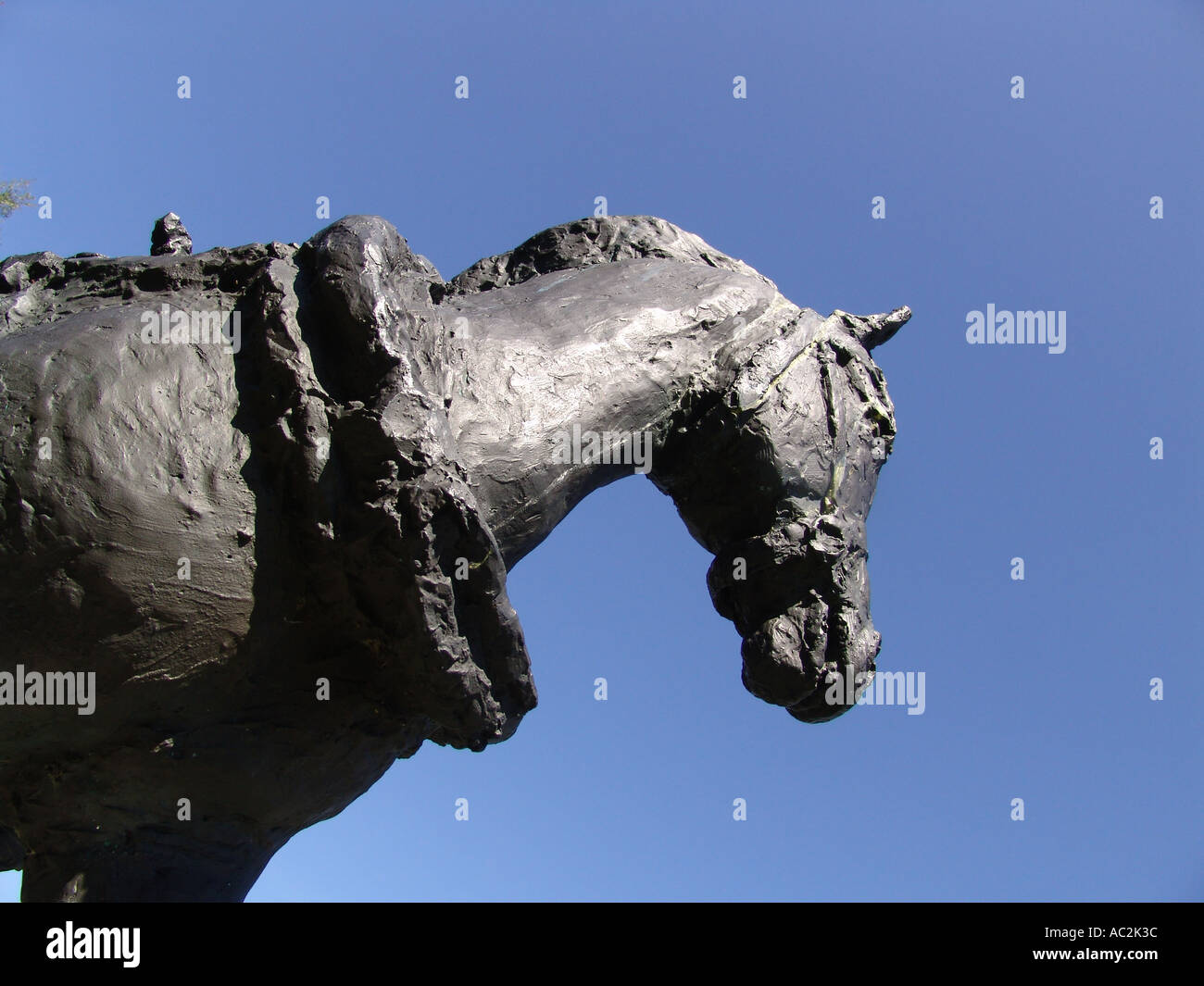 Vesleblakken statue at the Bull Museum in Rendalen Norway Stock Photo ...