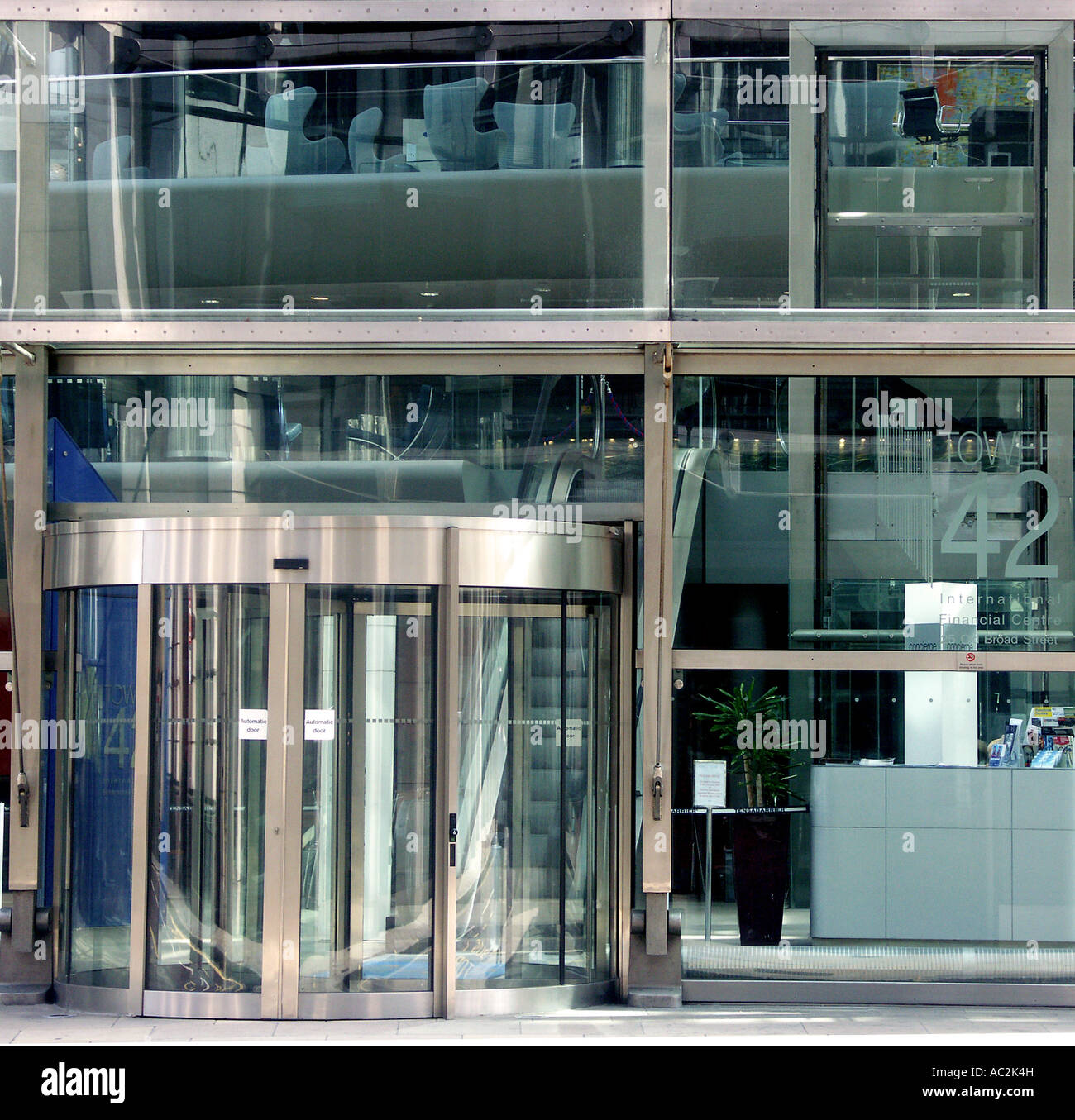 Glass revolving doors Stock Photo - Alamy