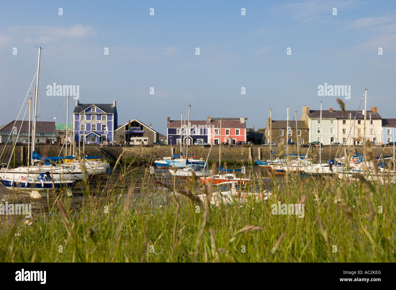 Aberaeron Ceredigion Wales GB Stock Photo - Alamy