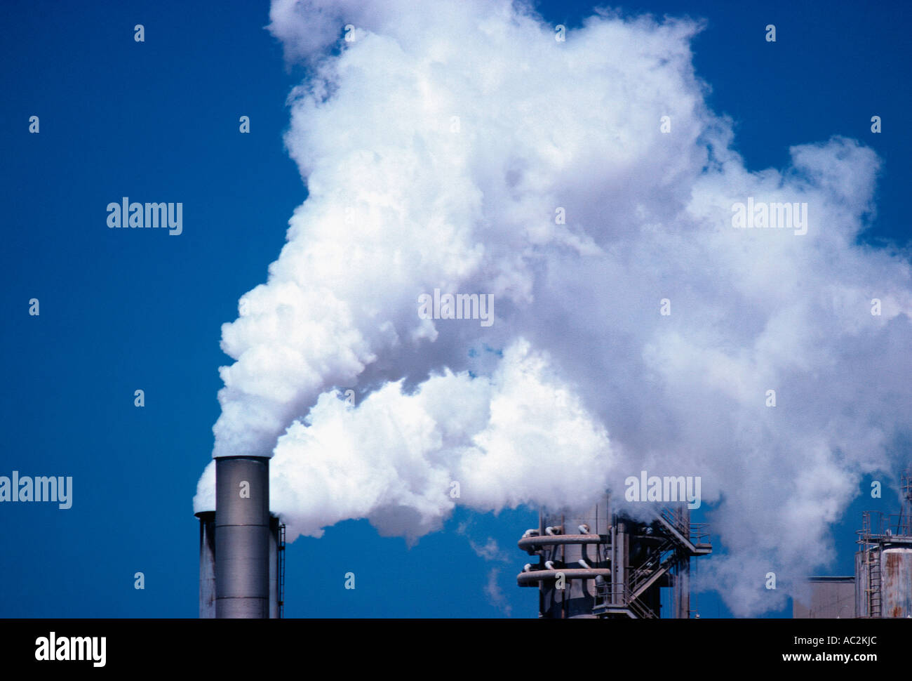 Smoke steam from industrial hi-res stock photography and images - Alamy