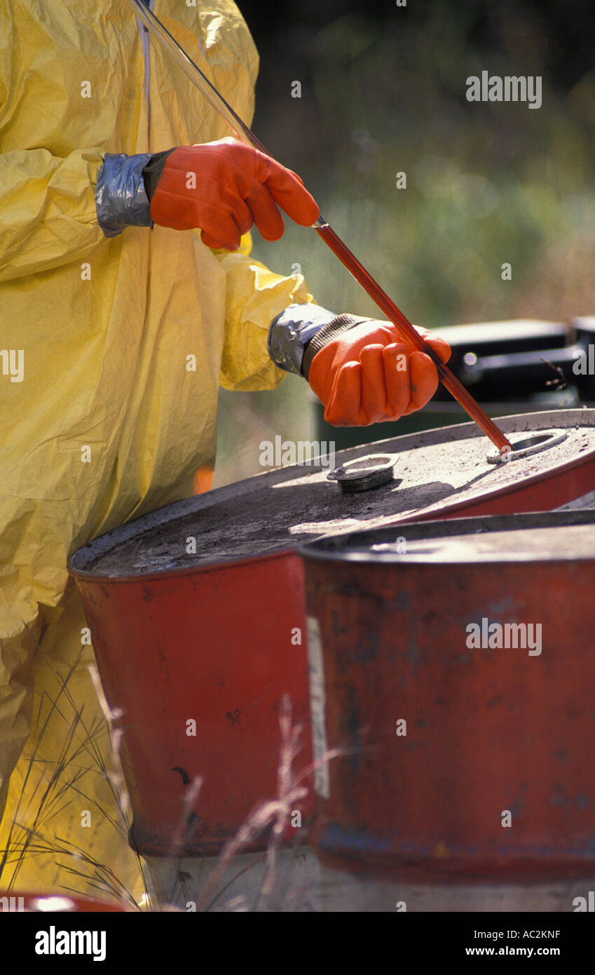 Hazmat barrel hi-res stock photography and images - Alamy