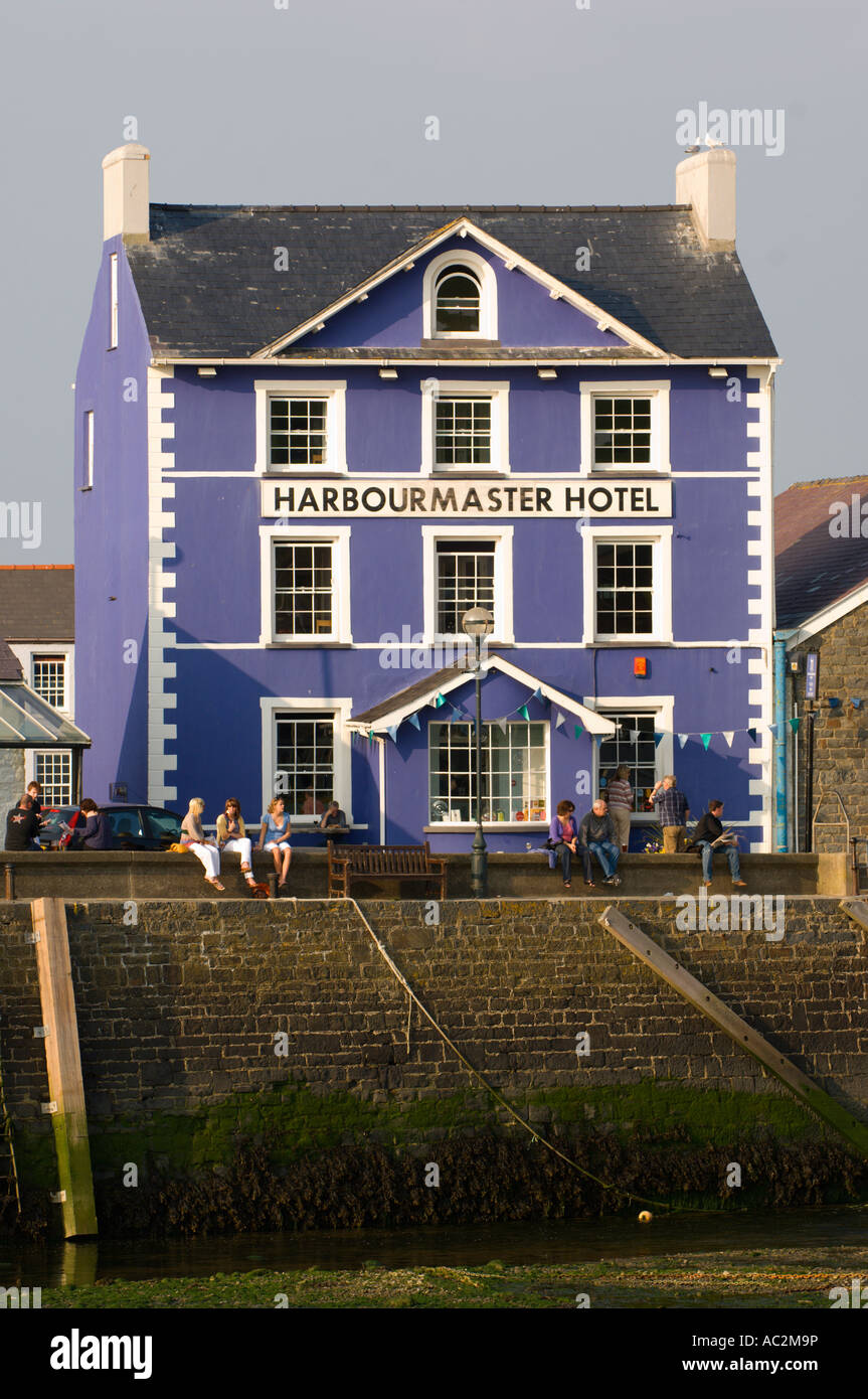 Aberaeron Ceredigion Wales GB Stock Photo - Alamy