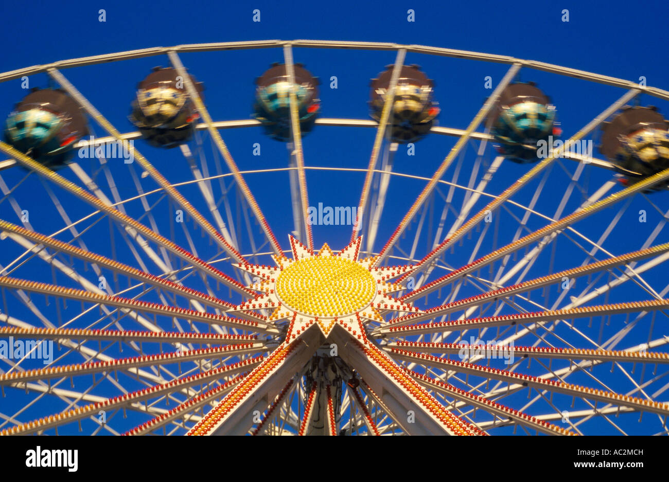 Ferris wheel in motion Stock Photo - Alamy