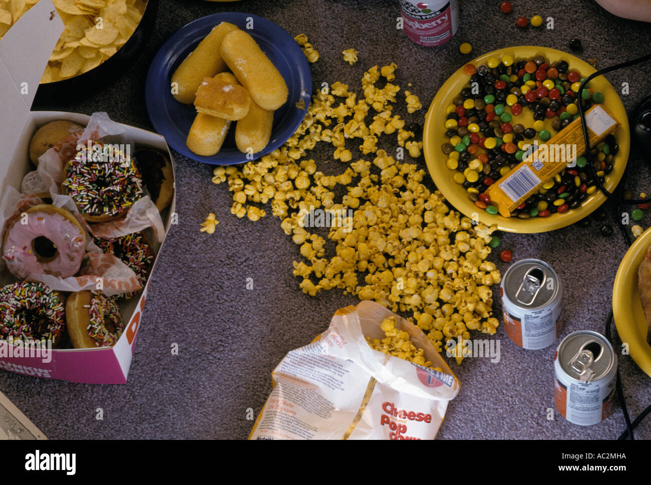 Carbohydrates foods variety hi-res stock photography and images - Alamy