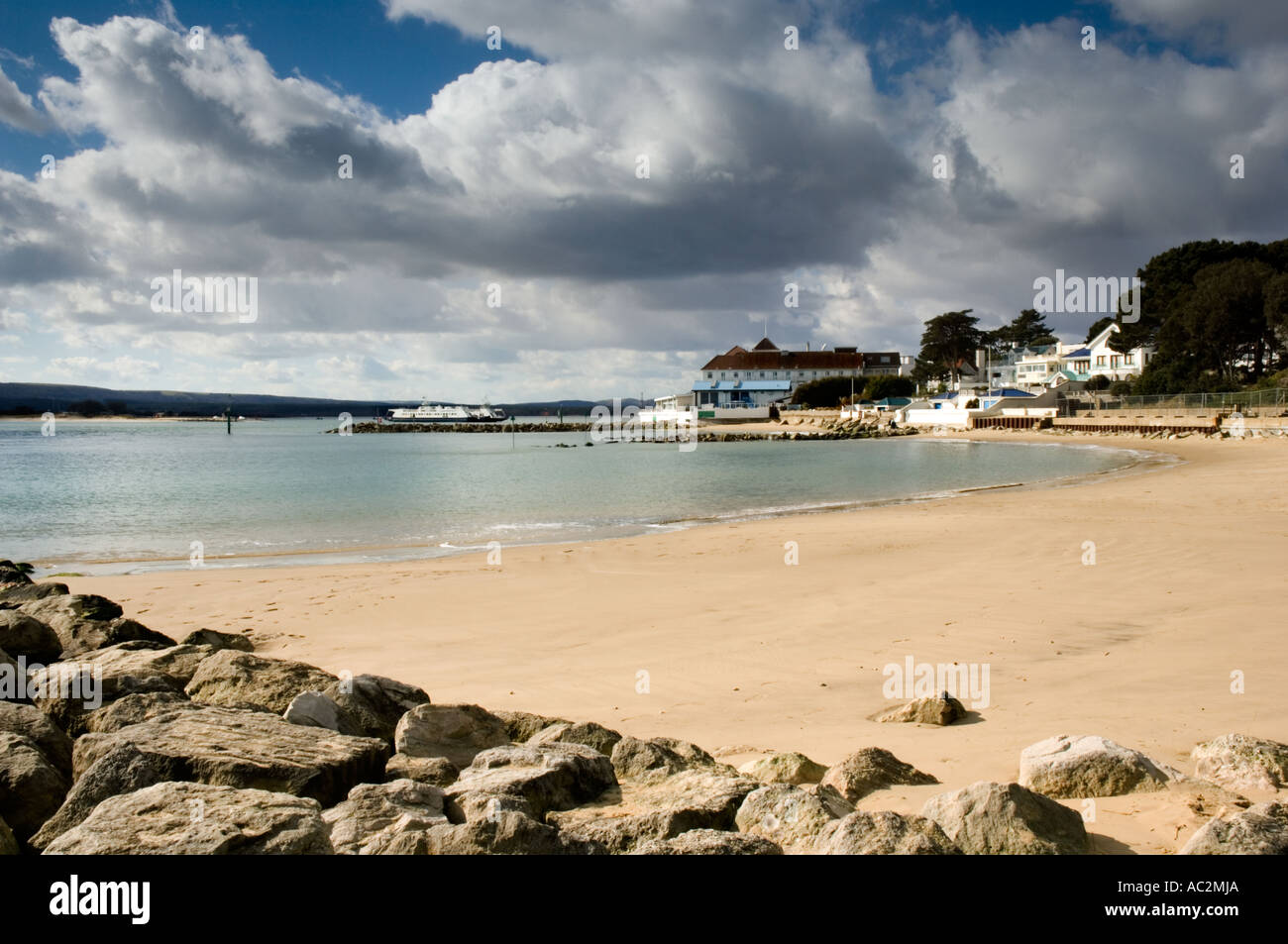 Sandbanks beach Poole Dorset England UK Stock Photo - Alamy