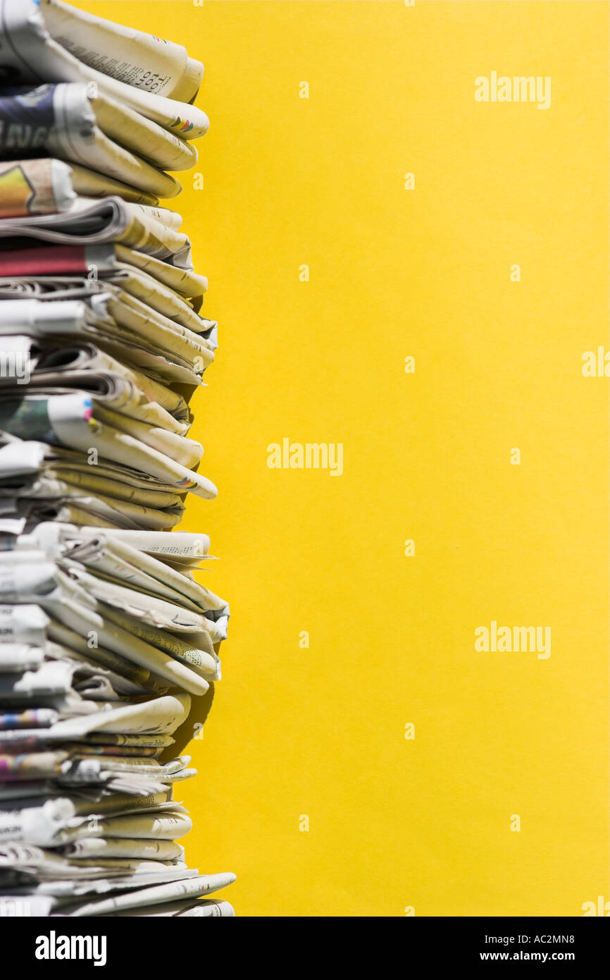 Tabloids pile hi-res stock photography and images - Alamy
