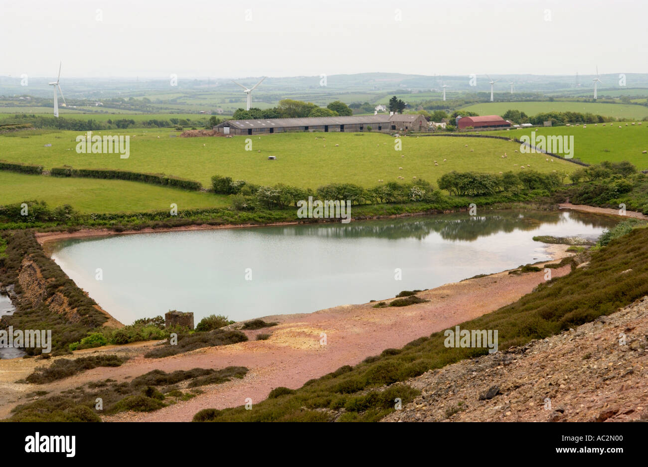 Settling pond hi-res stock photography and images - Alamy