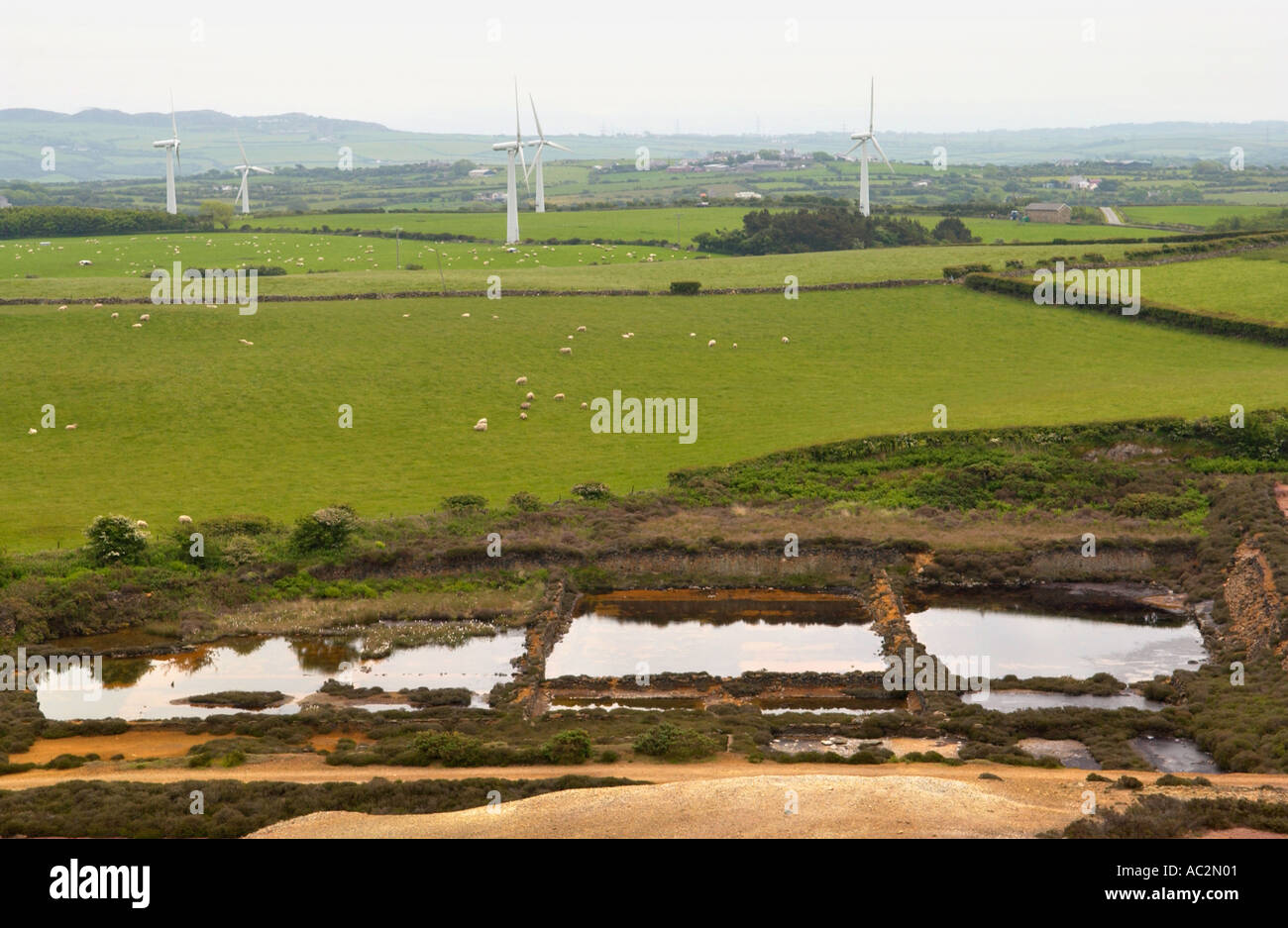 Settling pond hi-res stock photography and images - Alamy