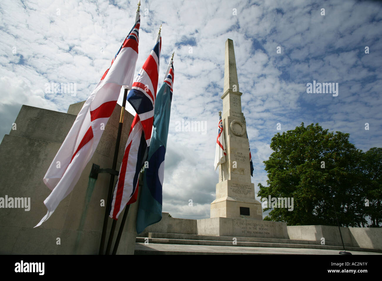 Flags at the cenotaph hi-res stock photography and images - Alamy