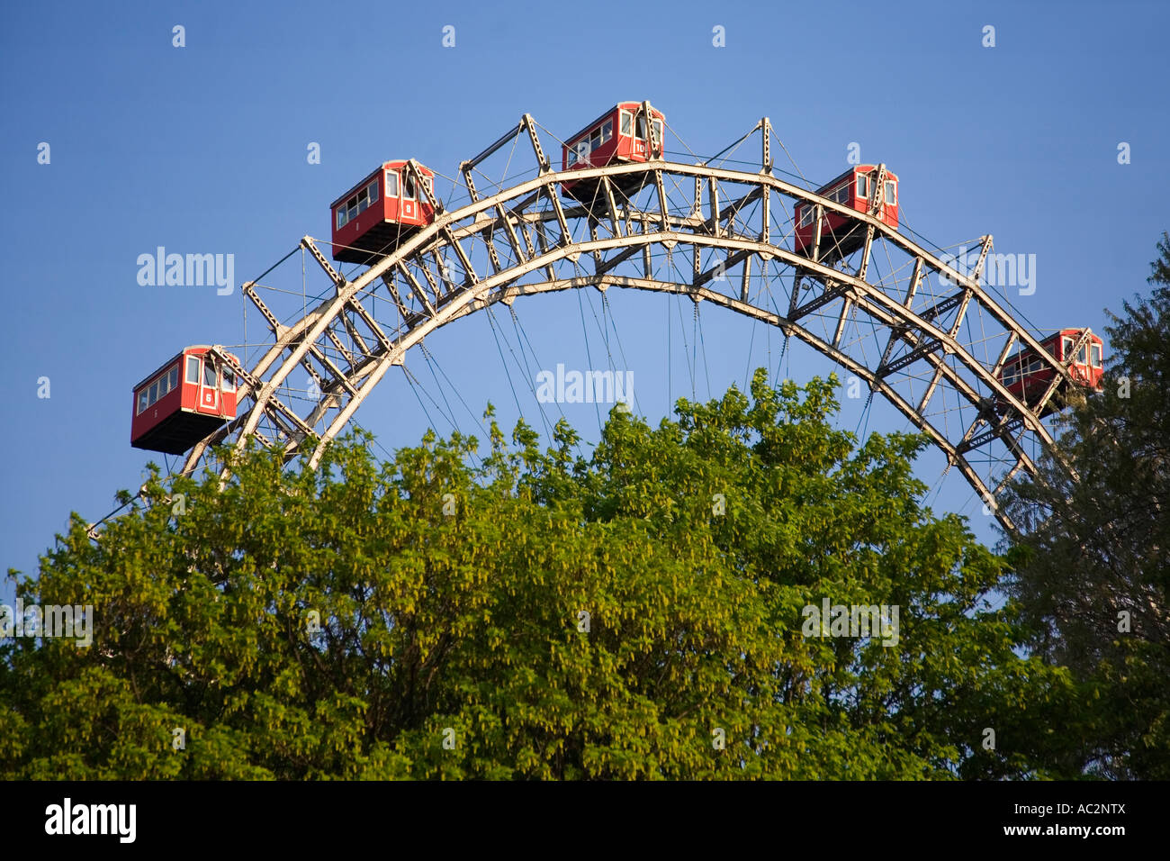 Vienna Austria Prater Big Wheel Stock Photo - Alamy