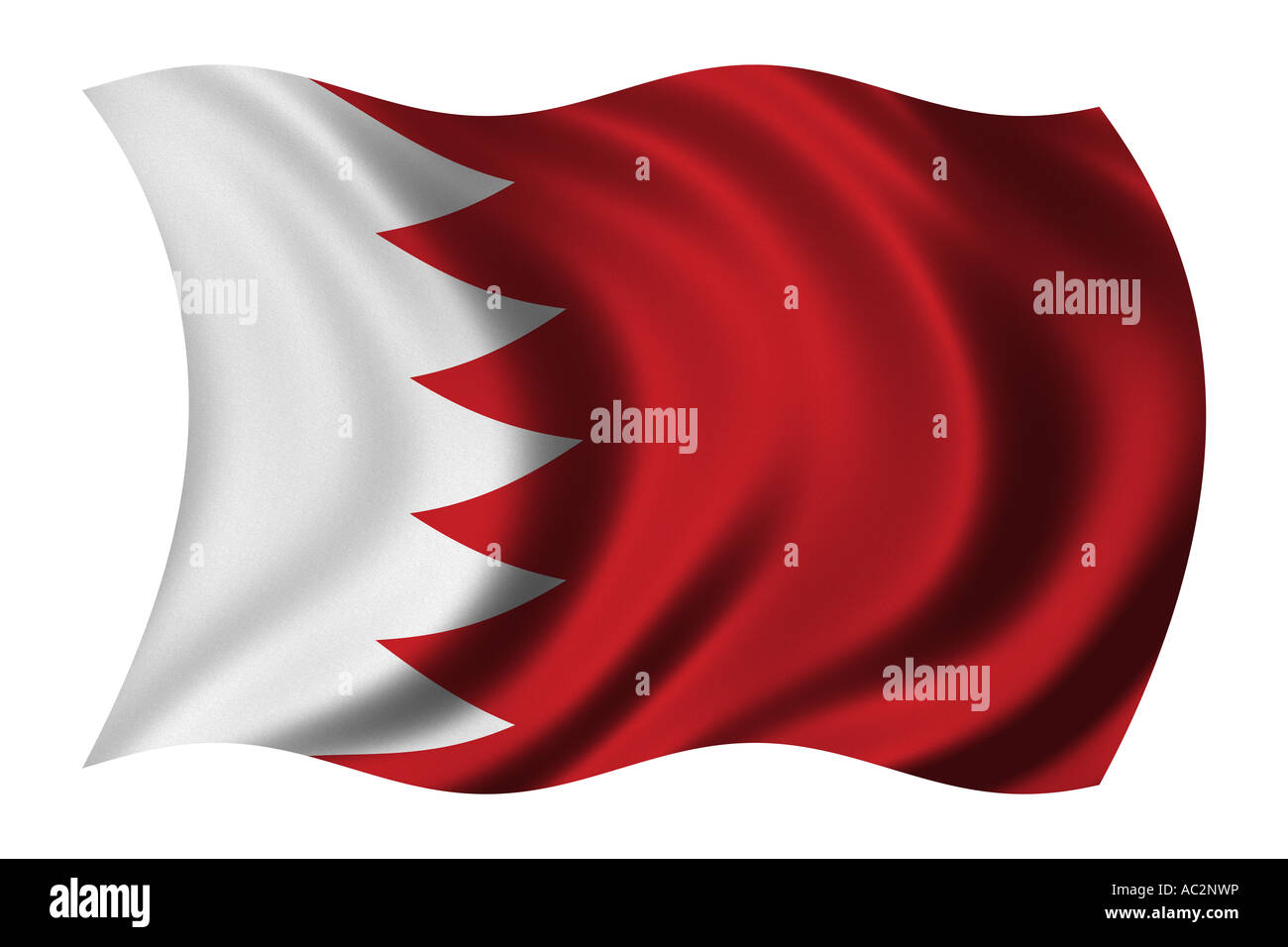 Bahrain flag hi-res stock photography and images - Alamy