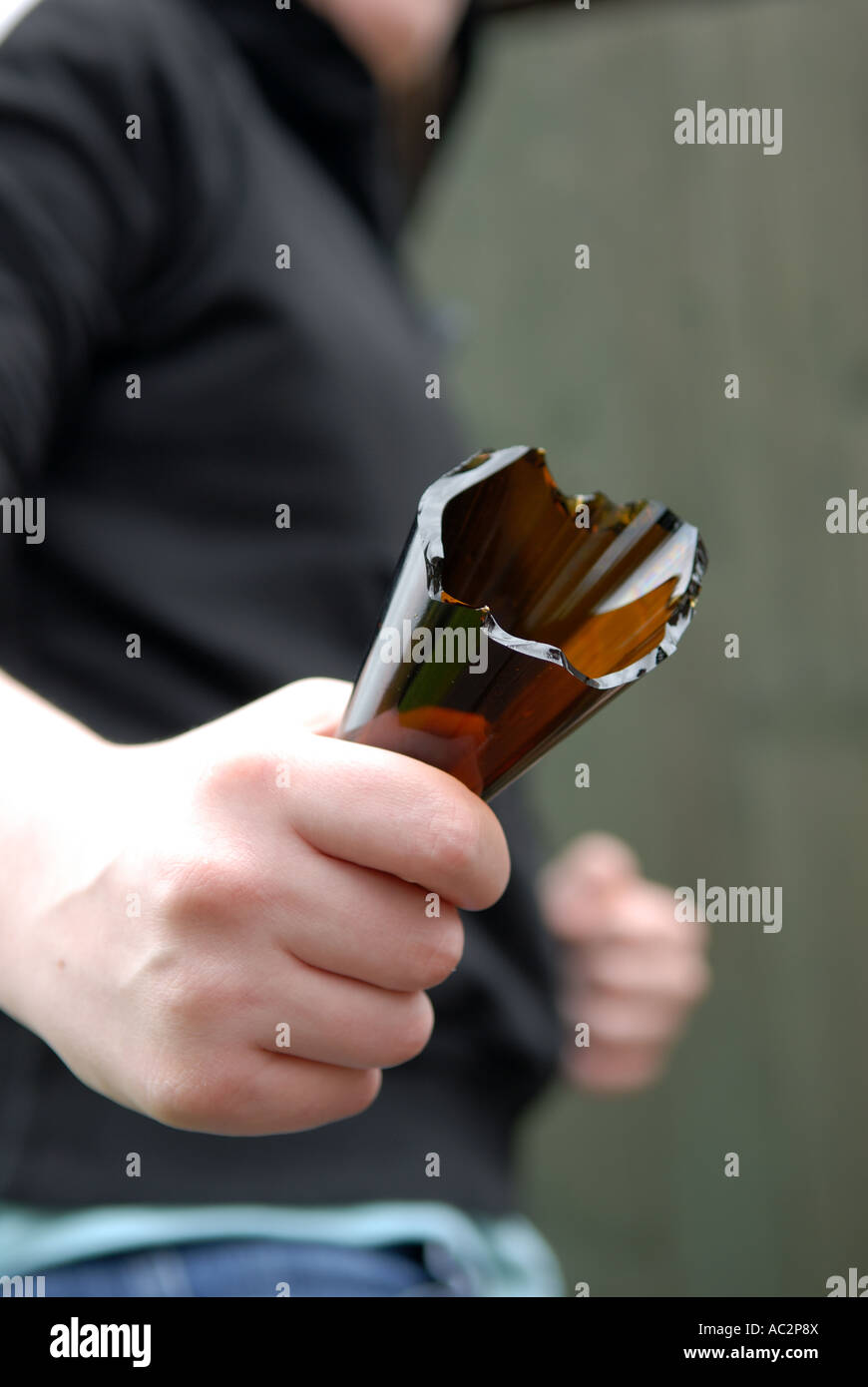 Violent crime bottle hi-res stock photography and images - Alamy