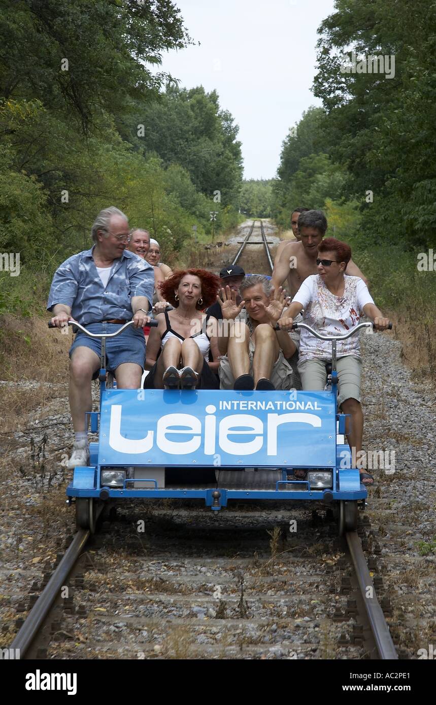 Handcar ride hi-res stock photography and images - Alamy