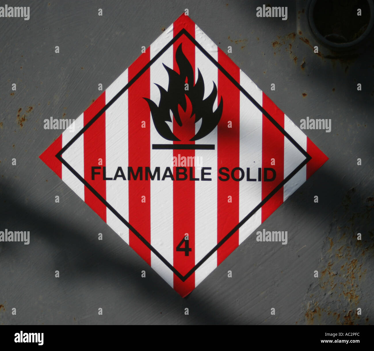 Flammable warning sign hi-res stock photography and images - Alamy
