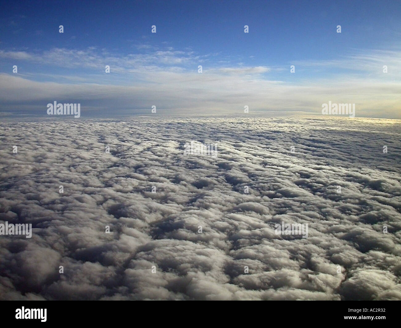 Flying Above the Clouds Stock Photo - Alamy