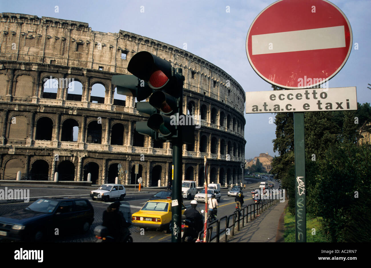 Italy Rome the coliseum Stock Photo - Alamy