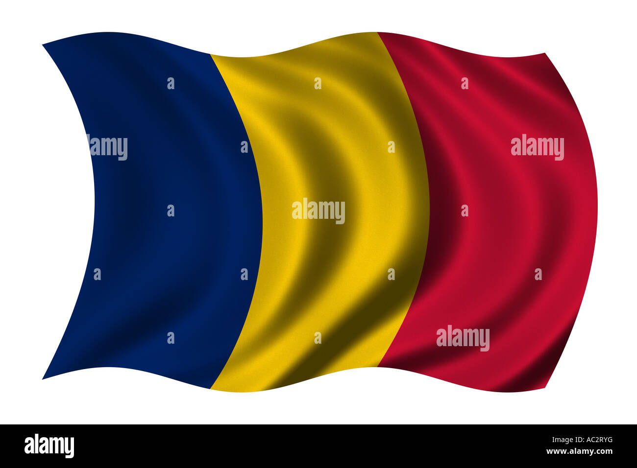 Flag of Chad Stock Photo - Alamy