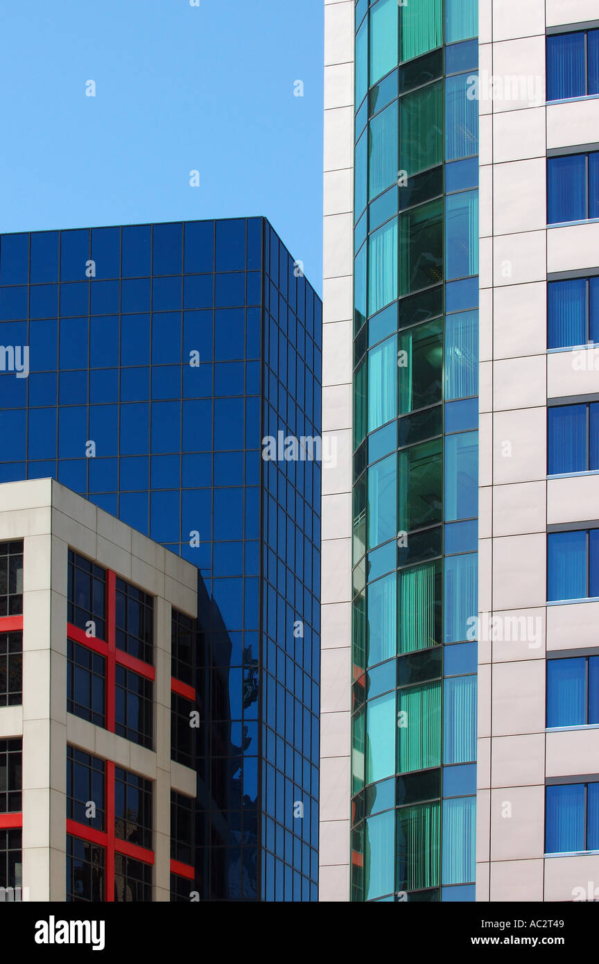 Abstract CBC and Toronto Metro Hall buildings Stock Photo - Alamy