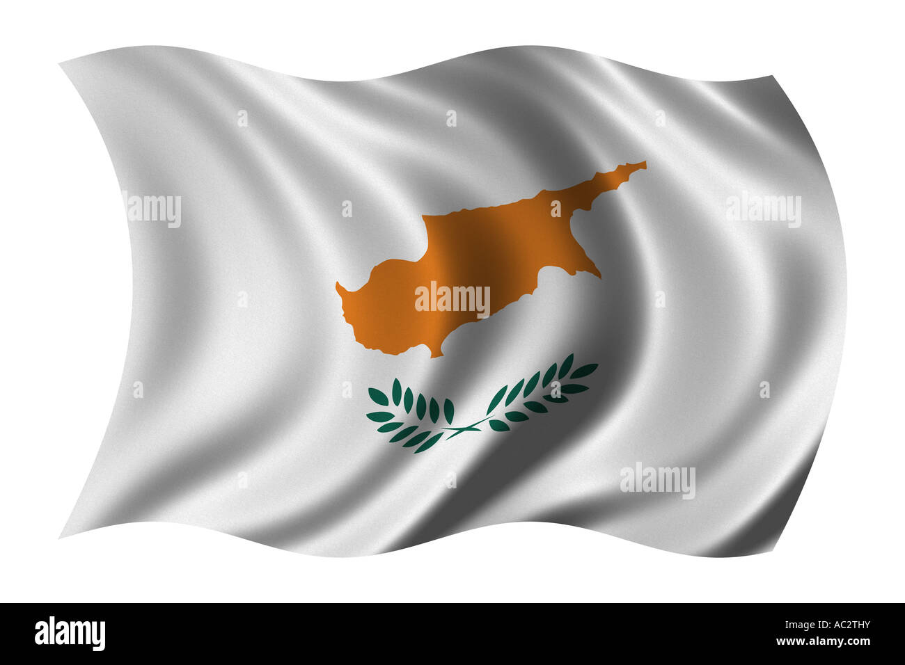 Flag of Cyprus Stock Photo - Alamy