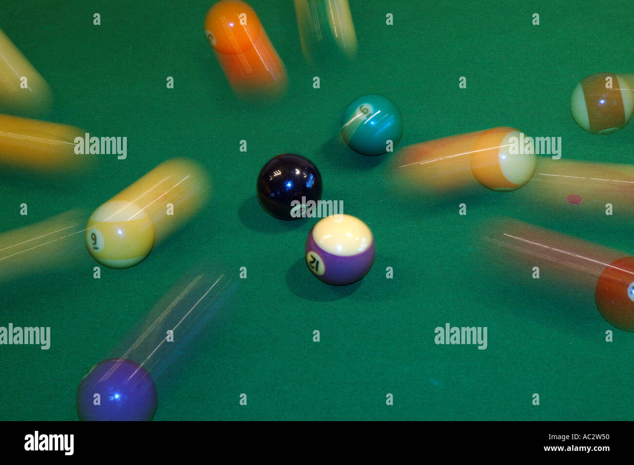 Pool balls hi-res stock photography and images - Alamy