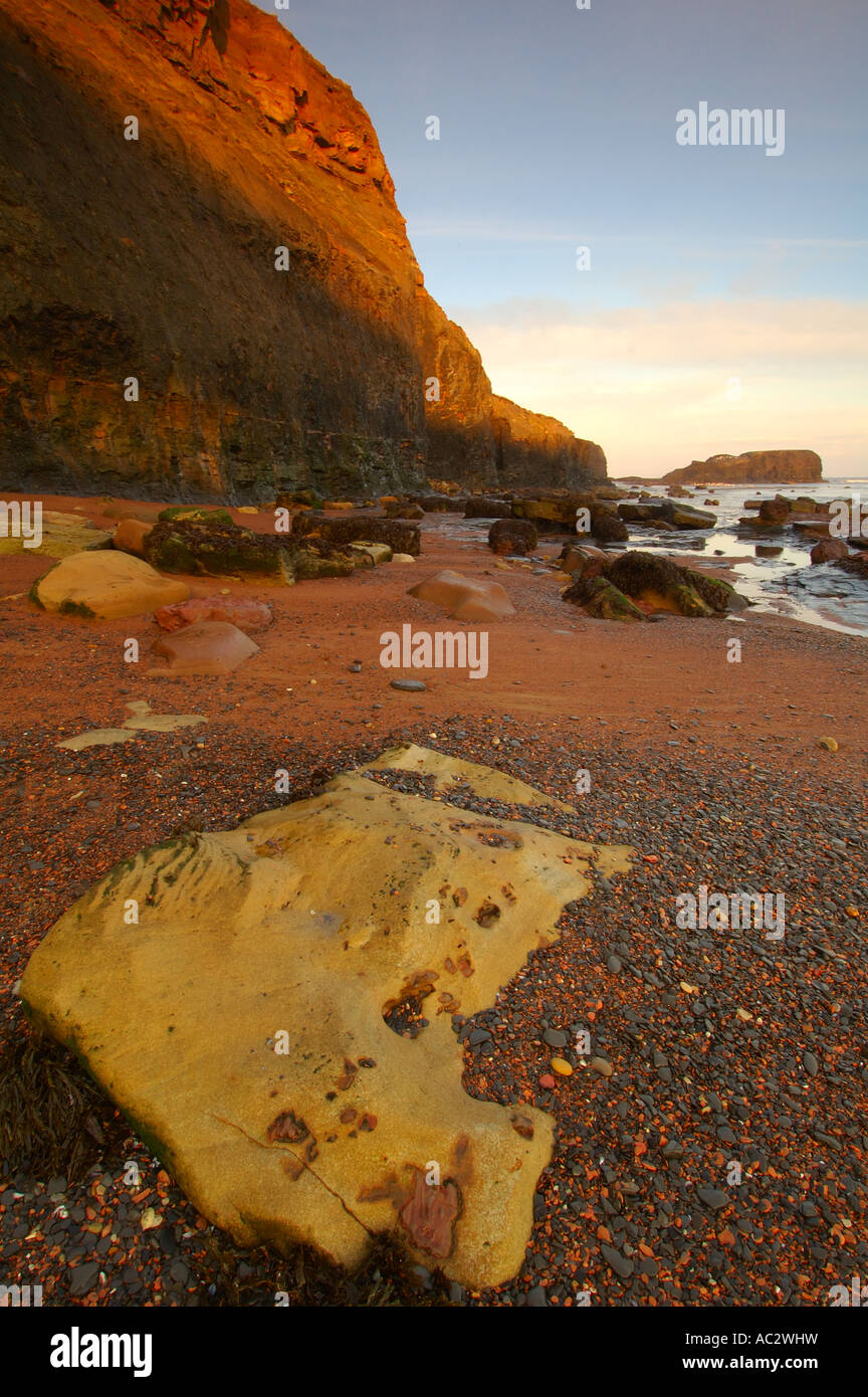 Saltwick Bay, Whitby Stock Photo - Alamy