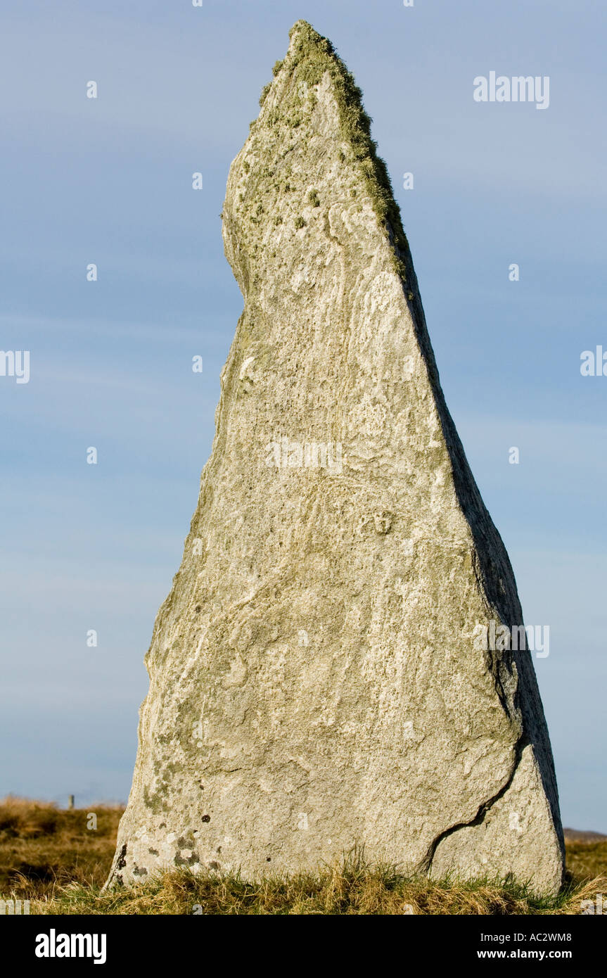Stone from stone circle off the A858, Isle of Lewis, Outer Hebrides ...