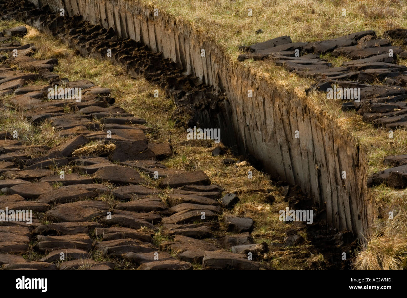 Harvesting peat bog uk hi-res stock photography and images - Alamy