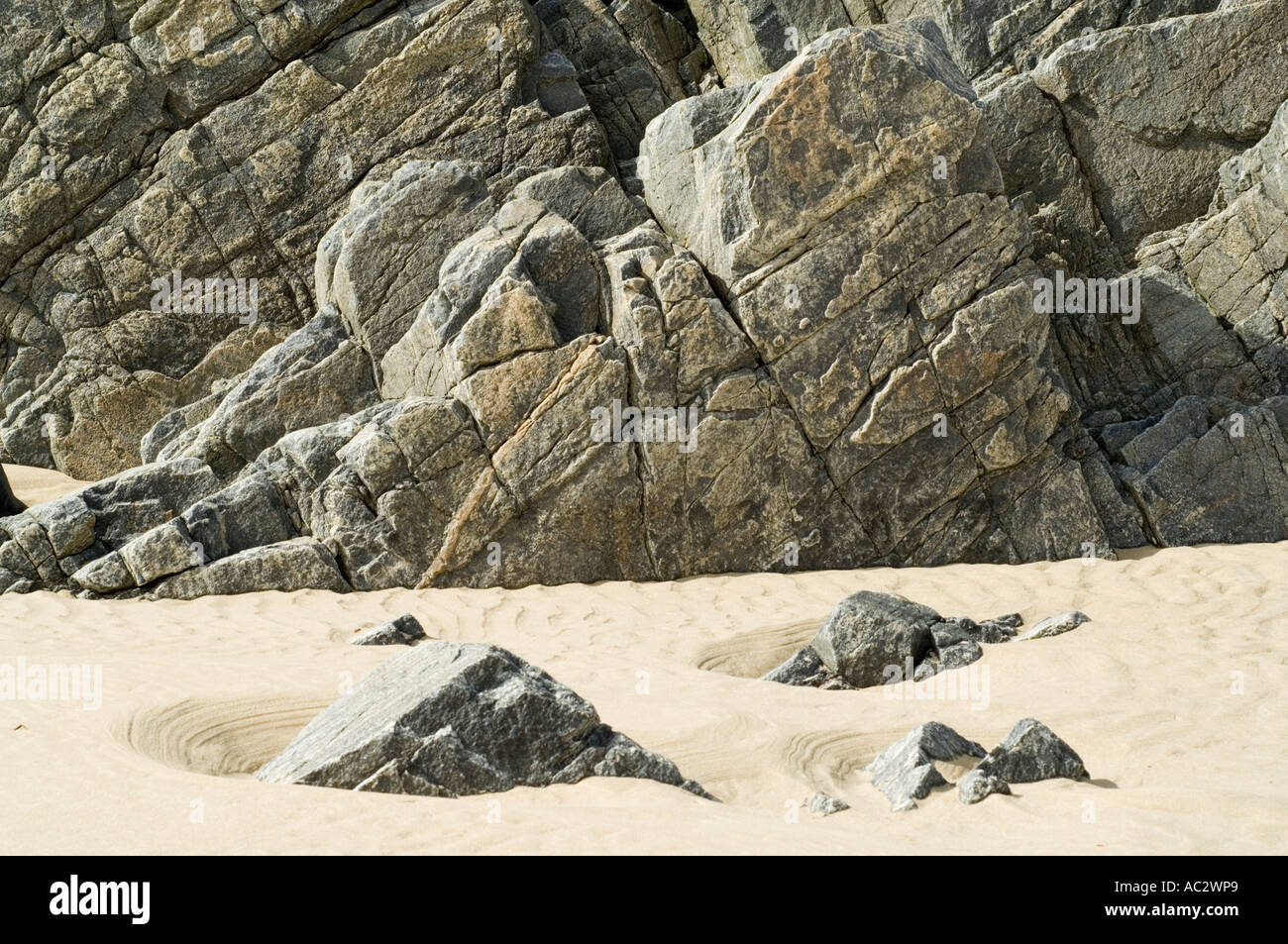 Rocks at Mangurstadh, Lewis, Outer Hebrides, Western Isles, Scotland ...