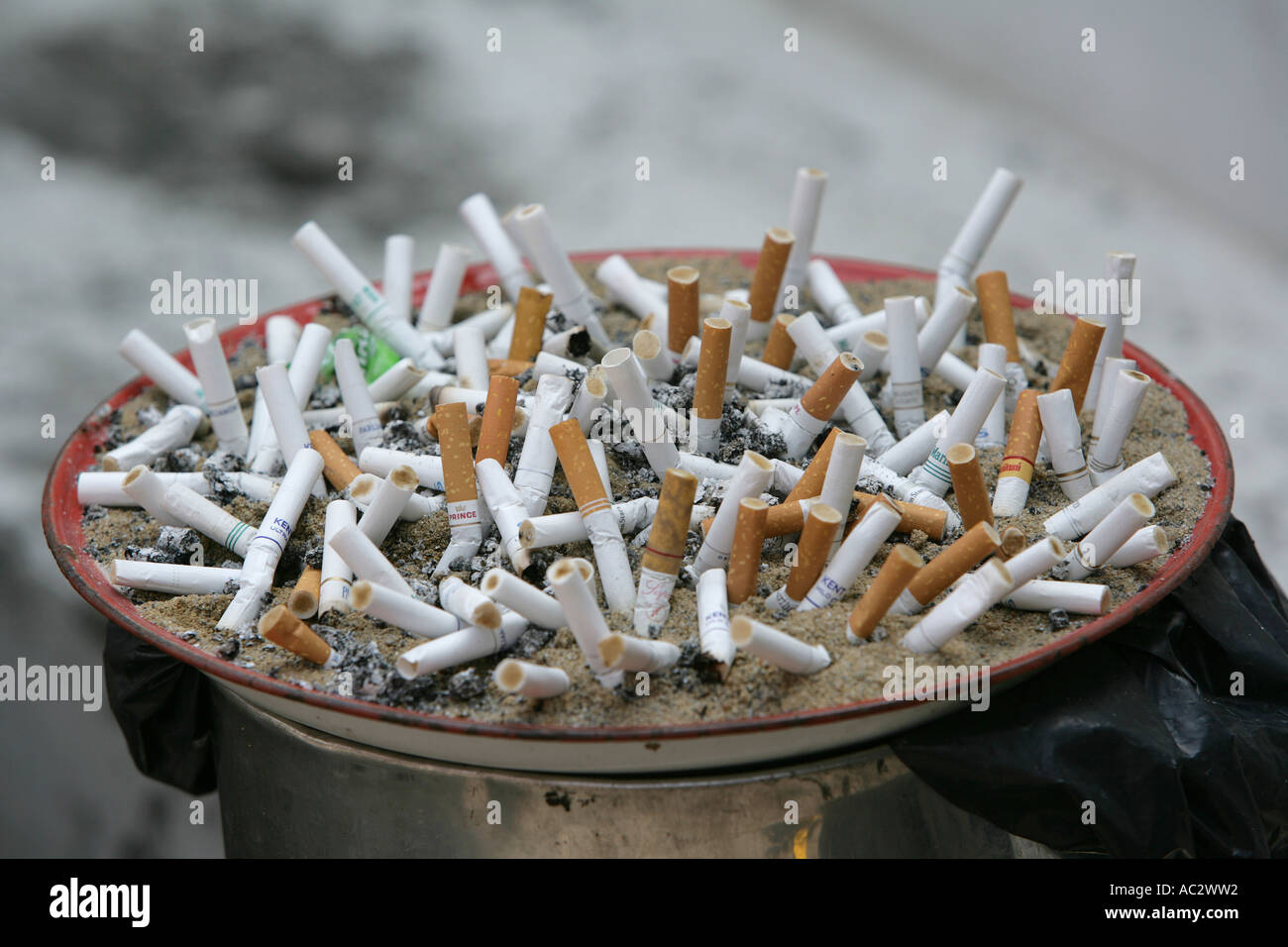 DEU, Germany : Full Ashtray Stock Photo - Alamy