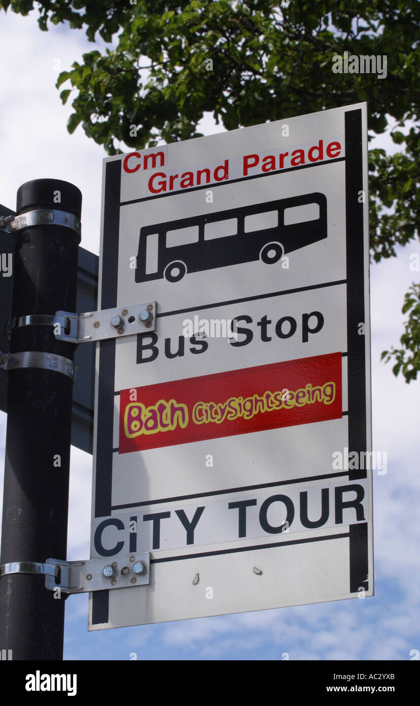Tour bus bath city centre hi-res stock photography and images - Alamy